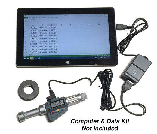 iGaging IP54 Electronic Digital Internal Bore Gauge, 1.6 - 2" Range ...