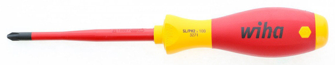 Wiha Insulated SlimLine Xeno Screwdriver, #2 x 100mm - 30747| Penn Tool ...