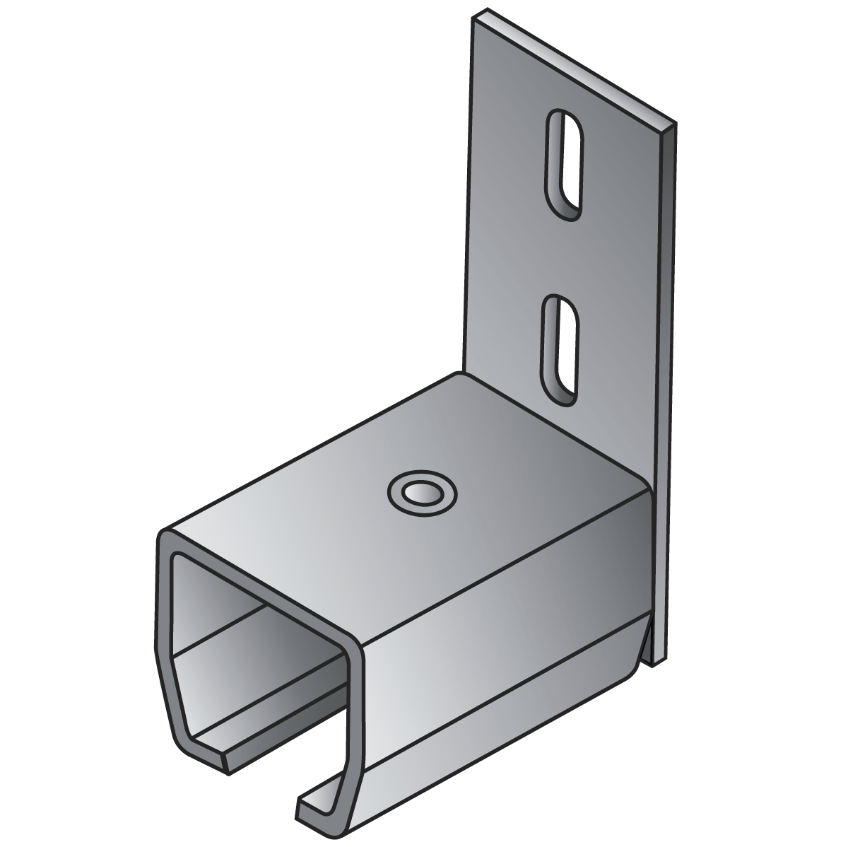 Steiner Wall End (Up), Wall Mount Bracket For Adjust-A-Wall Track ...