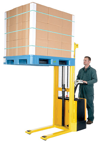 Vestil S-Series Stackers W/Powered Drive & Lift| Penn Tool Co., Inc