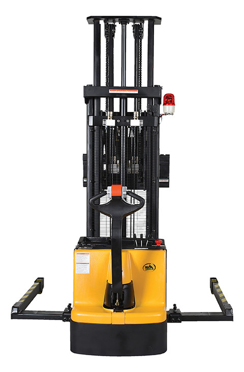 Vestil Powered Stacker w/ Power Drive, Power Lift & Power Fork Reach ...