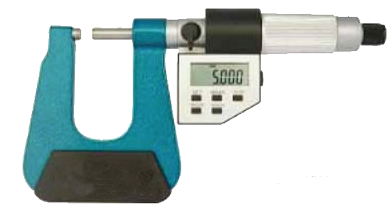 Precise Electronic Deep Throat Micrometer 0-1"/0-25mm Range - 303-439 ...