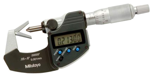 Mitutoyo Digimatic V-Anvil Micrometers | Penn Tool Co., Inc