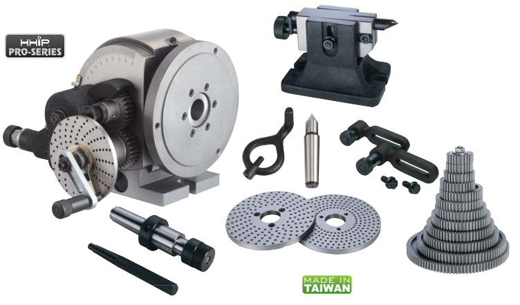 Vertex Pro Series Swing Universal Dividing Head Set| Penn Tool Co., Inc