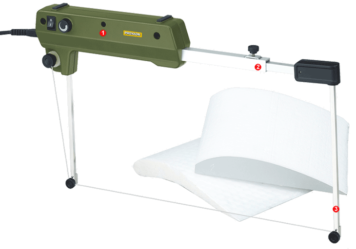 Proxxon Thermocut 650 Hot Wire Cutter - 37084 - Penn Tool Co., Inc