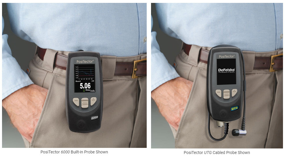 DeFelsko PosiTector UTG Ultrasonic Thickness Gages with Precision Probe ...