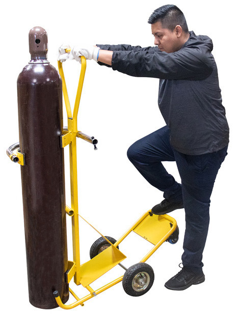 Strong Hand Gas Cylinder Cart - GCC200| Penn Tool Co., Inc