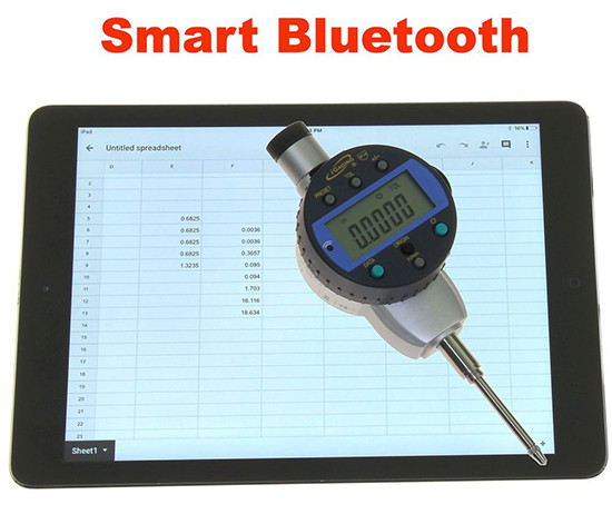 iGaging Digital Bluetooth Indicator, 0-1"/0-25.4mm Range - 35-700-B25 ...