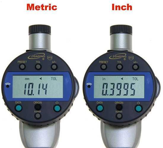 iGaging Digital Bluetooth Indicator, 0-1"/0-25.4mm Range - 35-705-B25 ...