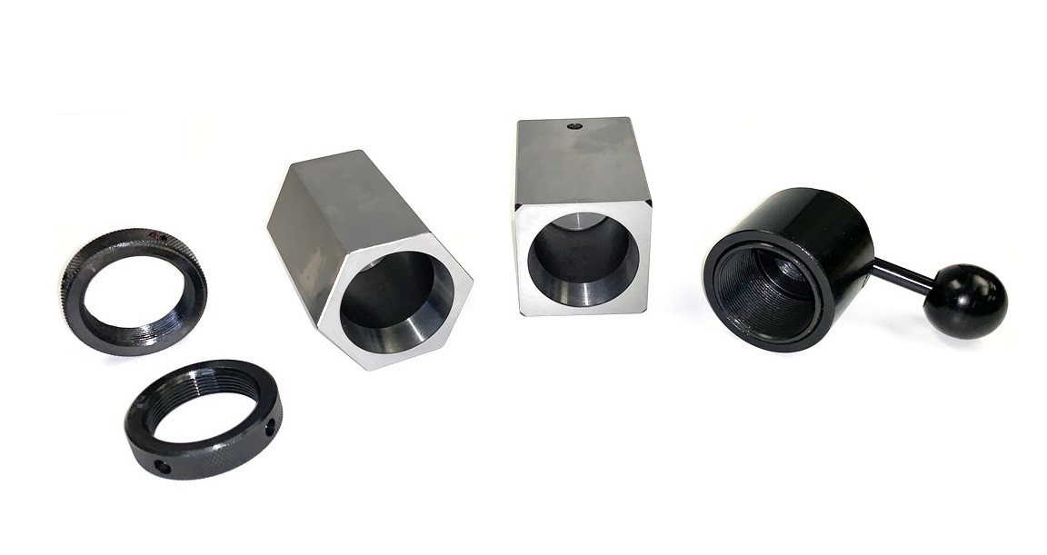 Precise 4 Piece Hex & Square 5C Collet Block Set - 3900-1620| Penn Tool ...
