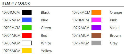 U-Mark U-Phase® Large Wire Markers, Box of 6, Color: Blue - 10702MCM ...