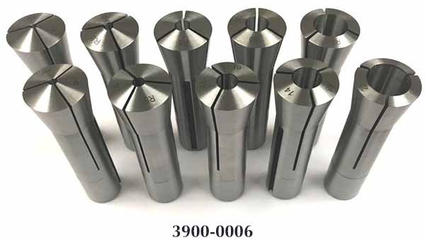 Precise 10 Piece Metric R8 Round Collet Set (3-20mm) - 3903-0006| Penn ...