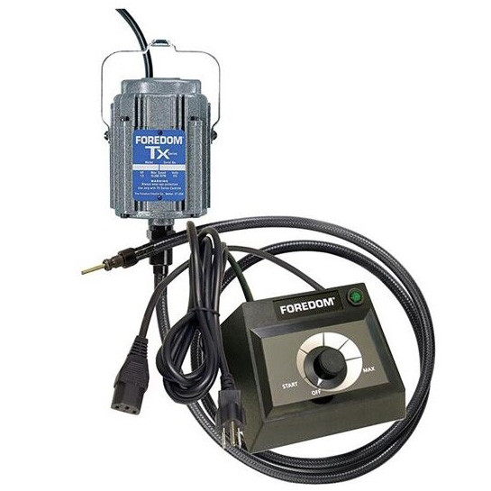 Foredom Flexible Shaft 1/3 HP TXH Hanging Motor With EMX Table Top Dial ...