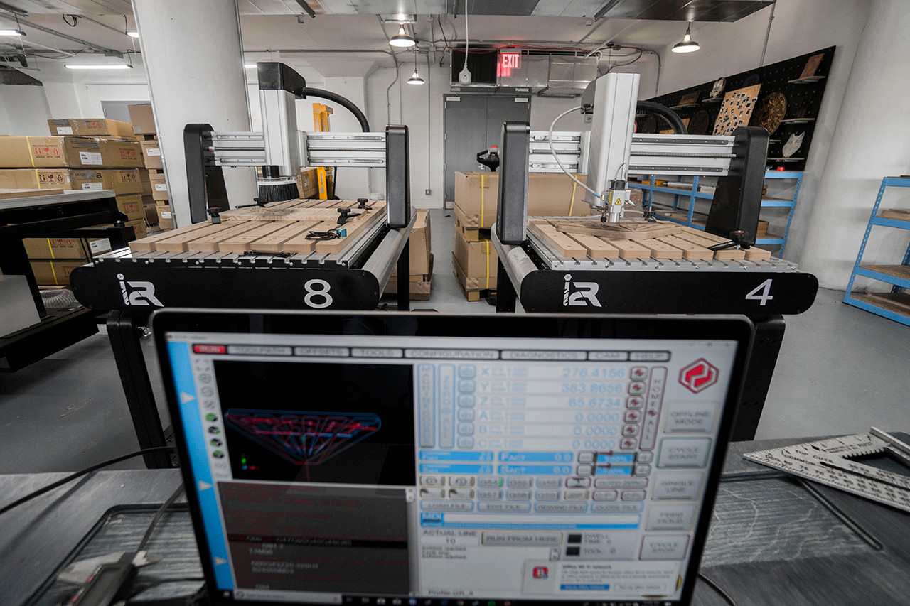 i2R 4 CNC Router Machine, 24" x 24" Travel - Penn Tool Co., Inc