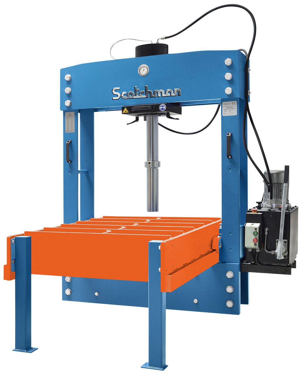Scotchman PressPro 160MT, 160 Ton Hydraulic Press with Moveable Table ...