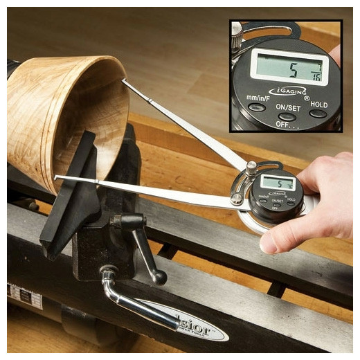 iGaging Electronic Inside Caliper Gage, 8" - 35-ID8 | Penn Tool Co., Inc