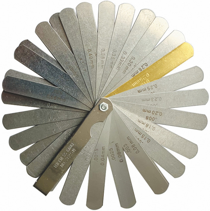 iGaging 32-Piece Thickness Feeler Gage - 36-632EM| Penn Tool Co., Inc