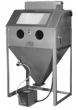 Trinco Master Model Dry Blaster w/ 300 CFM Abrasive Separator, 36”W x ...