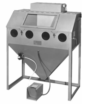Trinco Master Model Dry Blaster w/ 300 CFM Abrasive Separator, 48”W x ...