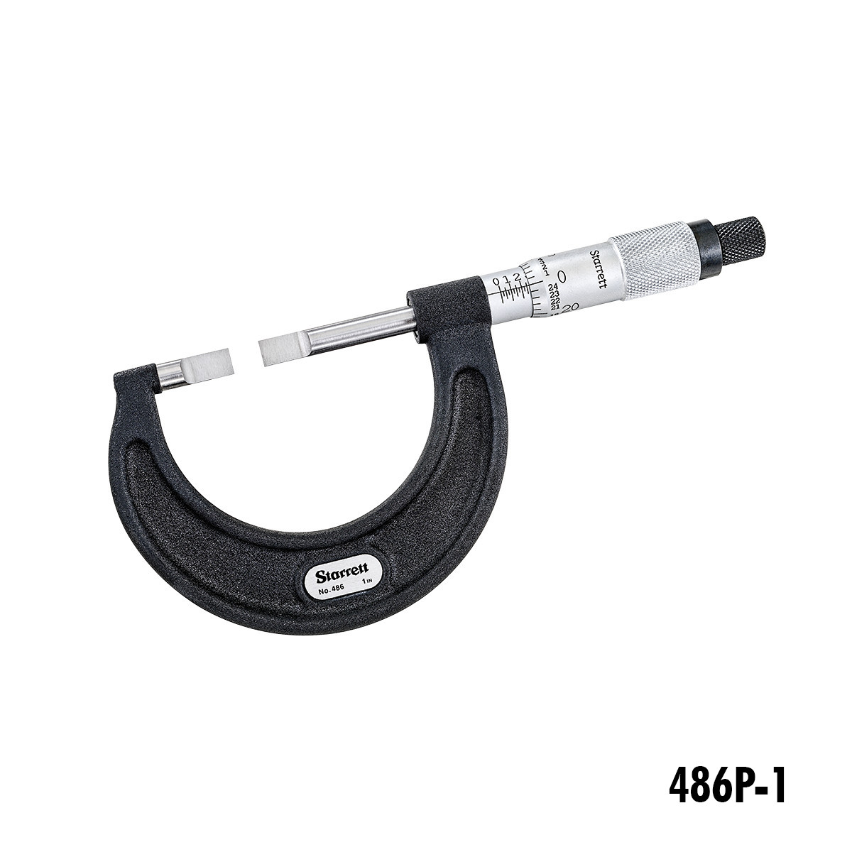 Starrett 486 Blade Type Micrometers with Non-Rotating Spindle| Penn ...