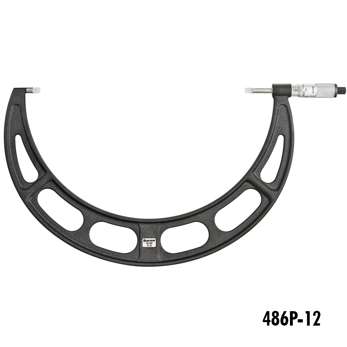 Starrett 486 Blade Type Micrometers with Non-Rotating Spindle| Penn ...