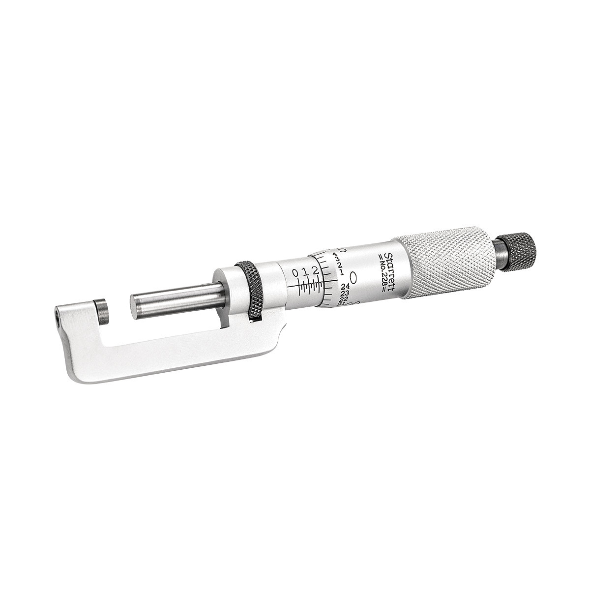 Starrett Hub Micrometer, 0-1", EDP 50921 - 228XRL| Penn Tool Co., Inc