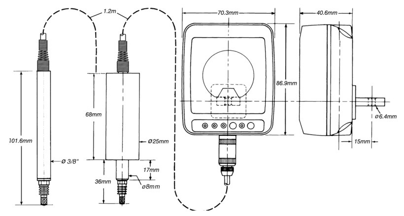Mahr Maxµm III Millimess Indicating Display Unit - 2033011 - Penn Tool ...