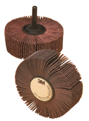 3M 747D Regalite™ PG Flap Wheel, 1" Diameter 60 Grit| Penn Tool Co., Inc