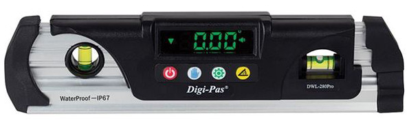Digi-Pas Waterproof Digital Level - DWL-280PRO| Penn Tool Co., Inc