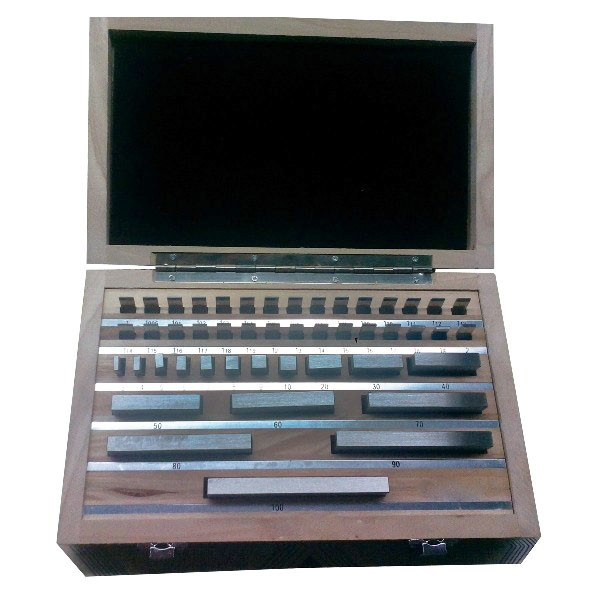 Precise 87 Piece Grade JIS 2 Metric Rectangular Gage Block Set - 4101 ...