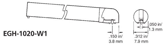 Mahr Transverse Chisel Probe - EGH-1020| Penn Tool Co., Inc