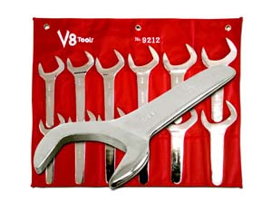 V8 Tools 12 Piece Jumbo Service Wrench Set 1-11/16" to 2-5/8" - VT9212 ...