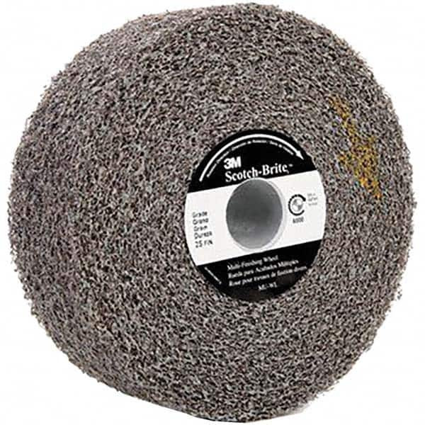 3M 6" Diam, 2" Face Width, 1" Center Hole, Fine Grade, Silicon Carbide ...