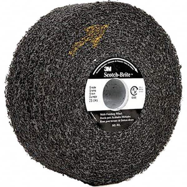 3M 6" Diam, 2" Face Width, 1" Center Hole, Coarse Grade, Silicon ...