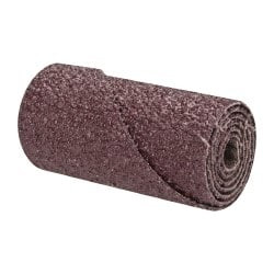 3M 1" Max Roll Diam x 2" OAL, 36 Grit Aluminum Oxide Straight Cartridge ...