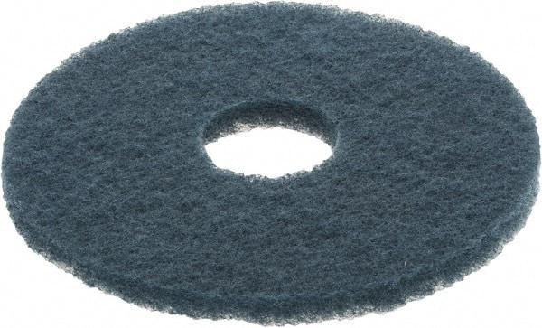 3M Scrubbing Pad 13" Machine, Blue Pad, Nylon & Polyester 7100006172 ...