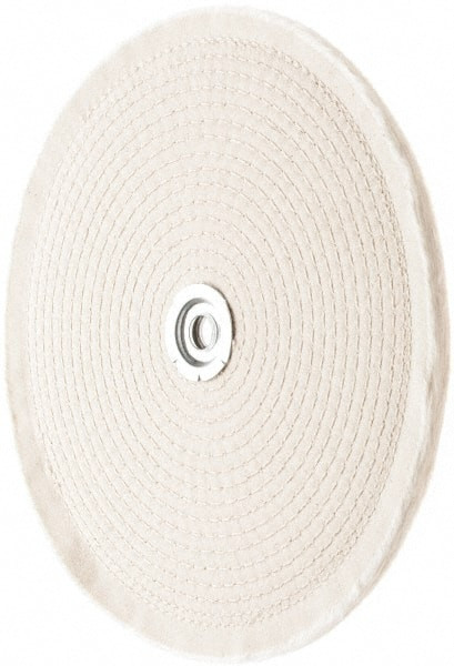 Value Collection 10" Diam x 1/4" Thick Unmounted Buffing Wheel 40 Ply ...