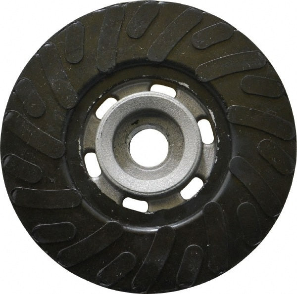 Made in USA 4" Diam Disc Backing Ribbed Backing Pad Medium Density ...