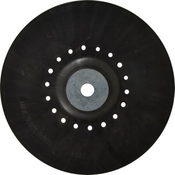 Value Collection 9" Diam Locking Nut Disc Backing Pad Hard Density ...