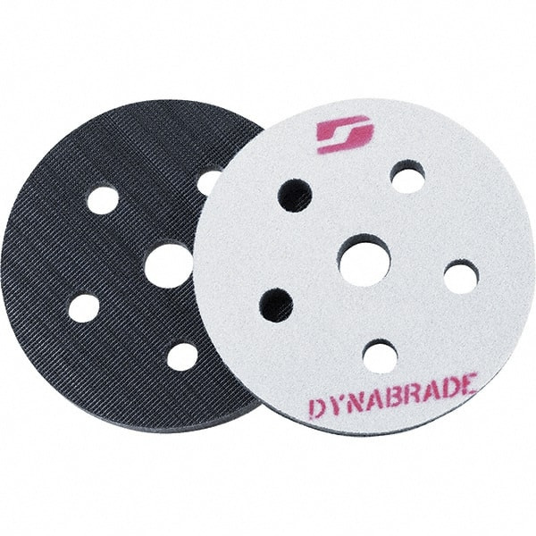 Dynabrade 5" Diam, Round, Hook & Loop Face, Interface Backing Pad ...