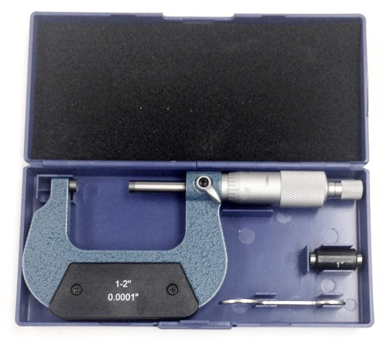Precise 1-2" Precision Outside Micrometer - 4200-0002| Penn Tool Co., Inc