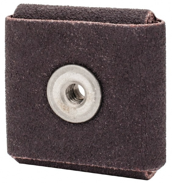 Merit Abrasives 80 Grit, Medium Grade, Aluminum Oxide Square Pad 1-1/2 ...