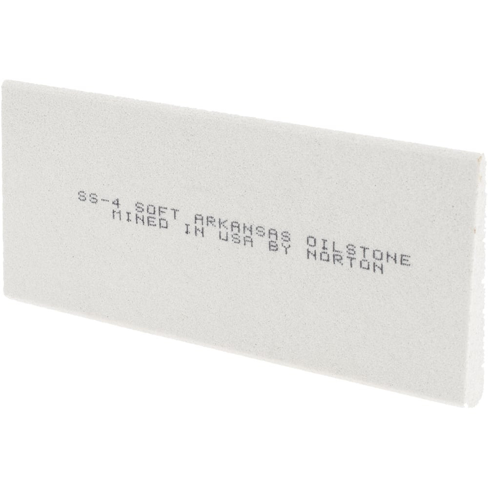 Norton 4" Long x 1-3/4" Diam x 3/8" Thick, Novaculite Sharpening Stone ...