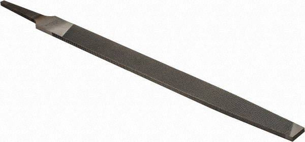 Nicholson 8" Long, Smooth Cut, Mill American-Pattern File Single Cut, 9 ...