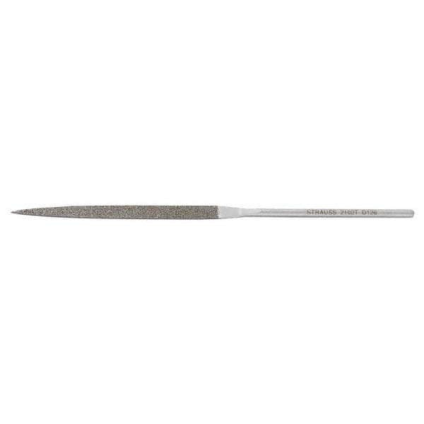Value Collection 5-1/2" OAL Medium Half Round Needle Diamond File 1/4 ...
