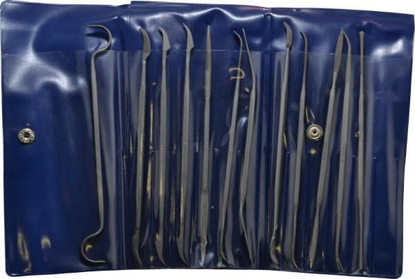 Grobet USA 12 Piece Swiss Pattern File Set 6" Long, 0 Coarseness, Die ...