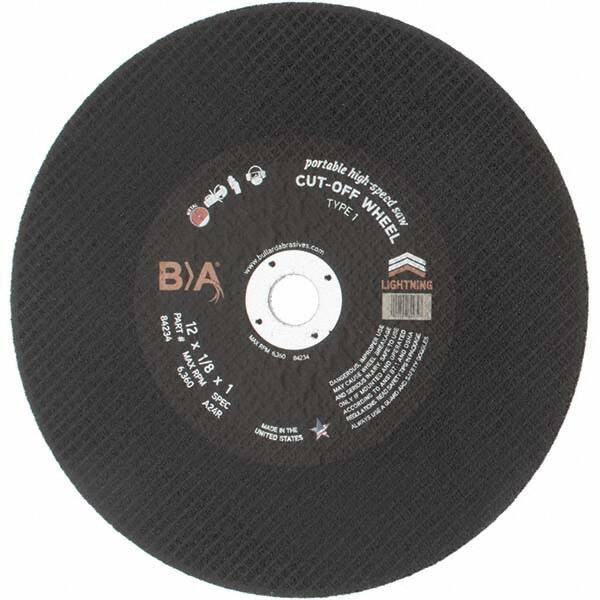 Value Collection 12 x 1/8, 1" Hole Aluminum Oxide Cutoff Wheel 6,360 ...