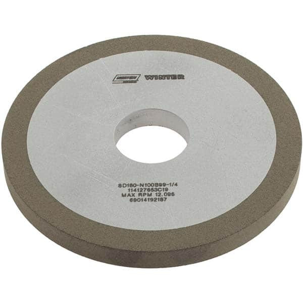 Norton 3" Diam x 3/4" Hole x 1/4" Thick, 180 Grit Surface Grinding ...