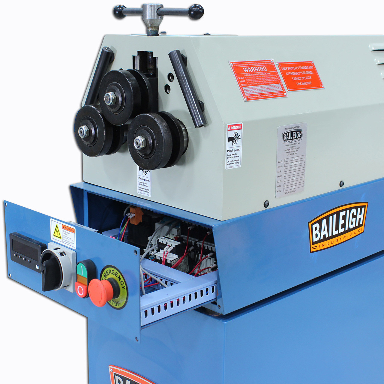 Baileigh R-M20-220 Manual Roll Bender - BA9-1006850| Penn Tool Co., Inc