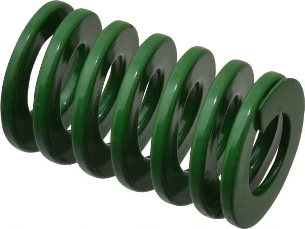 Danly 1-1/4" Hole Diam, 5/8" Rod Diam, 2" Free Length, Green Die Spring ...